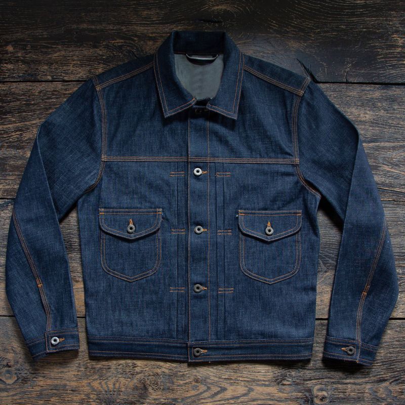 RAW Selvedge Signature Denim Jacket for Men (Limited Quantity Premium ...